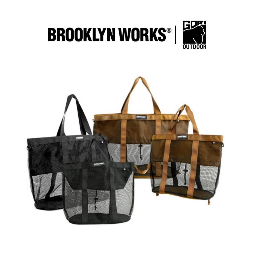 [ New Arrival ] Brooklyn Works Mesh Bag ถุงช้อปปิ้ง ถุงตาข่าย ...