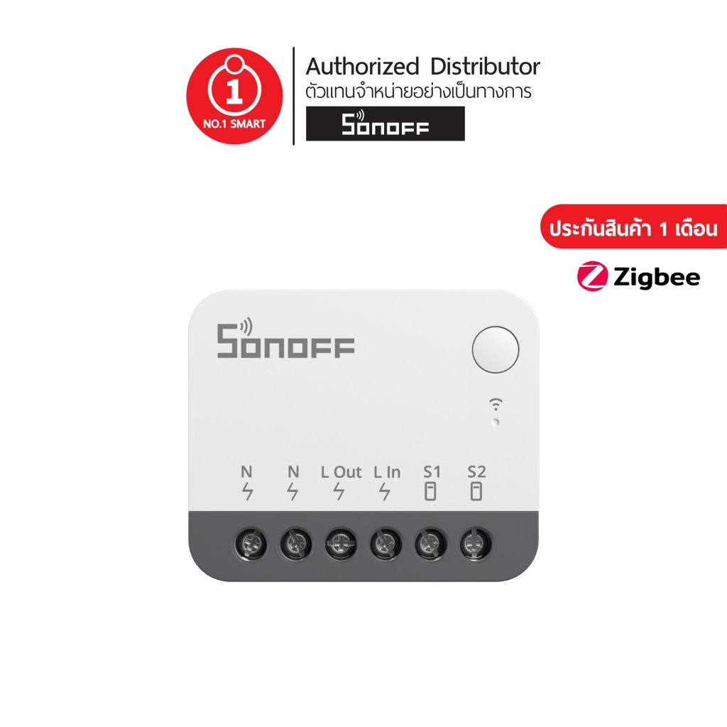 New! Sonoff ZBMINIR2 เป็นสวิตช์อัจฉริยะ Zigbee 3.0 ขนาดกะทัดรัดมาก และ ...