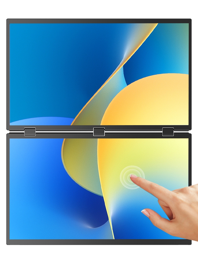 UPERFECT Delta Max18.5- 100hz Folding Monitor จอพกพาคู่ ขยายจอแล็ปท็อป ...