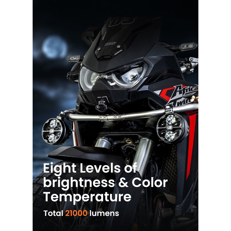 ไฟ Spotlight LED LOBOO L18 210W ขาว/เหลือง ตัวแทนประเทศไทย รับประกัน 2 ...