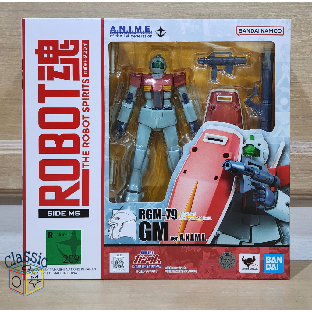 THE ROBOT SPIRITS RGM-79 GM ver. A.N.I.M.E. ของแท้ มือ1 BANDAI | Shopee Thailand
