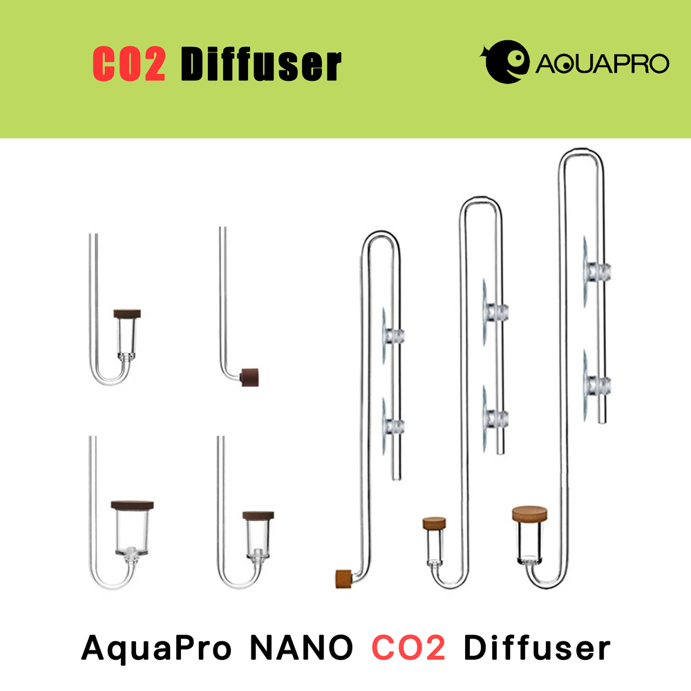 AquaPro Nano CO2 Diffuser หัวดิฟ หัวกระจาย CO2 สำหรับตู้พรรณไม้น้ำ ฟองละเอียด ราคาประหยัด ...