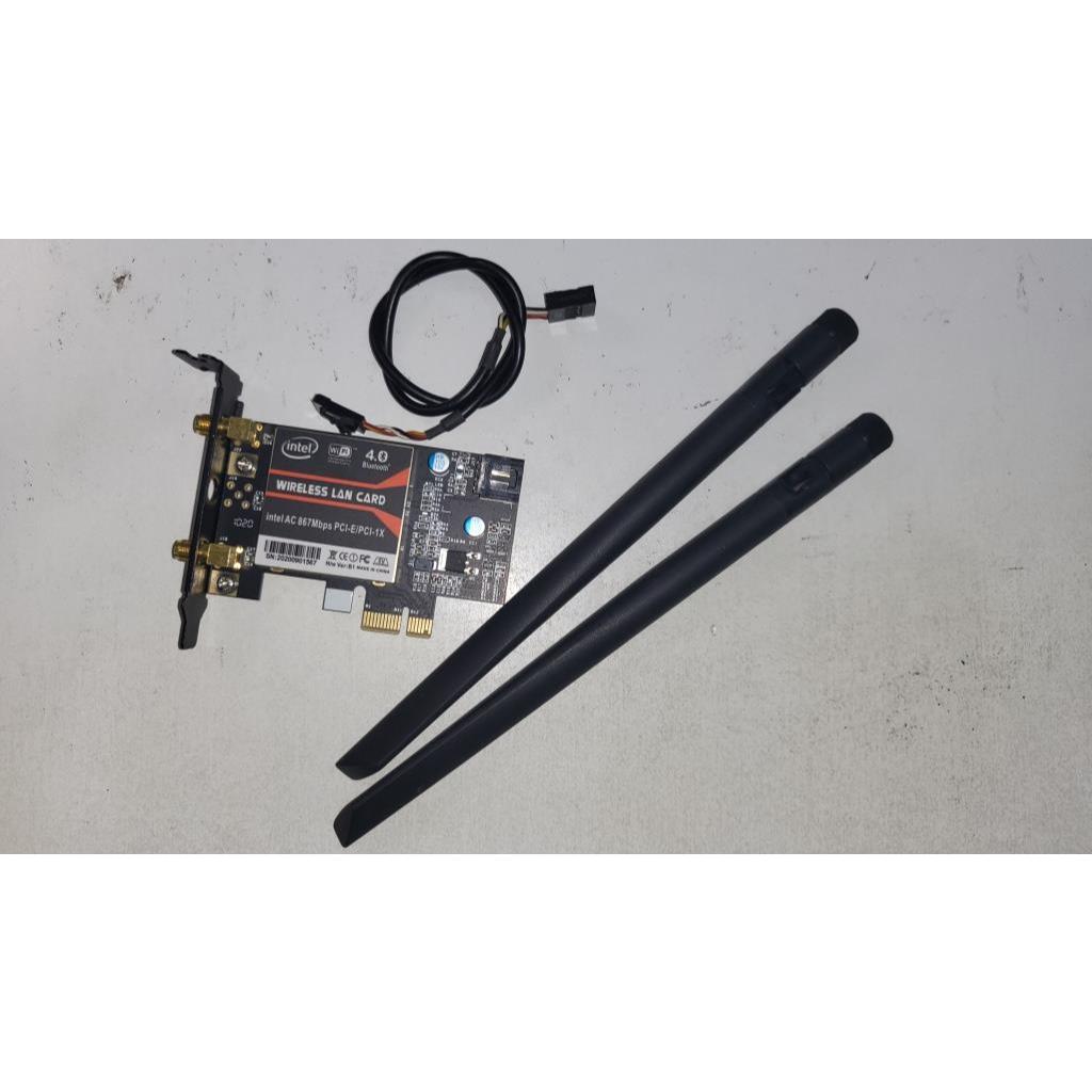 Intel® Wireless-AC 867 - SET - AdapterCard for PC with 6 DB Antenna ...