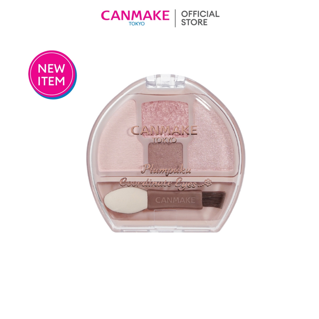 CANMAKE Plumpuku Coordinate Eyes Neo พาเลทอายแชโดว์สร้างดอลลี่อายรุ่นพิเศษ | Shopee Thailand