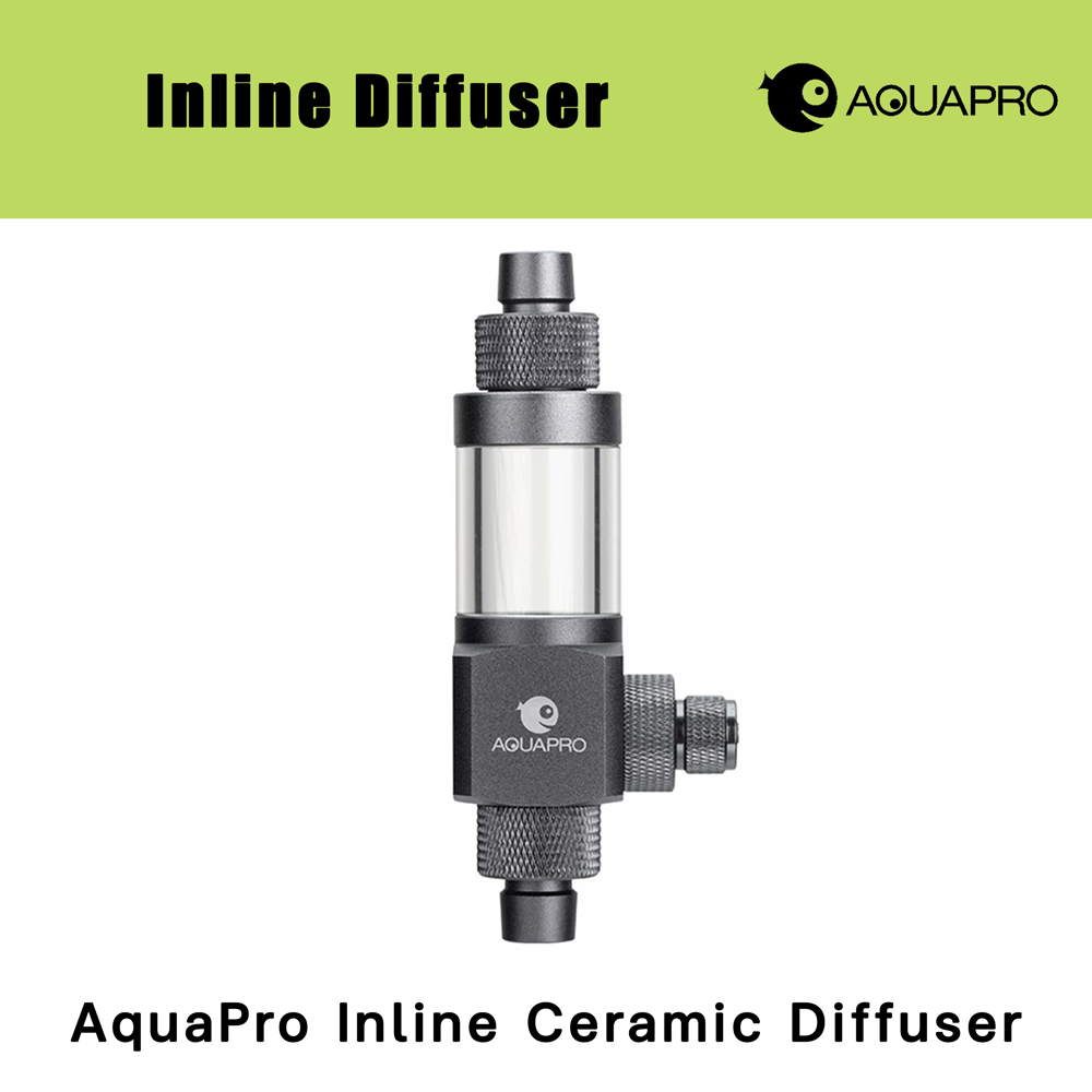AquaPro External Co2 Diffuser หรือ inline Diffuser หัวดิฟฟิวเซอร์สำหรับ ...