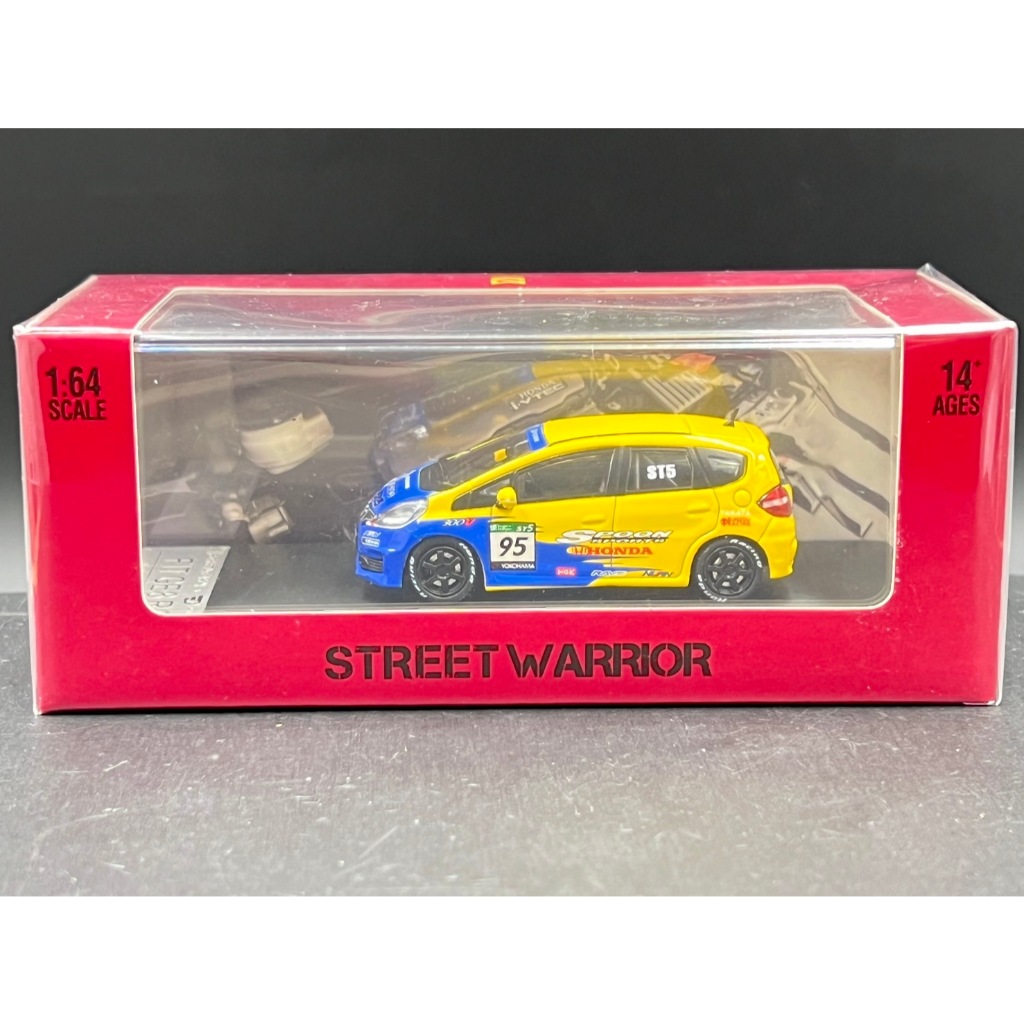 Street Weapon 1:64 HONDA JAZZ GE8 RS second-generation Fit diecast ...