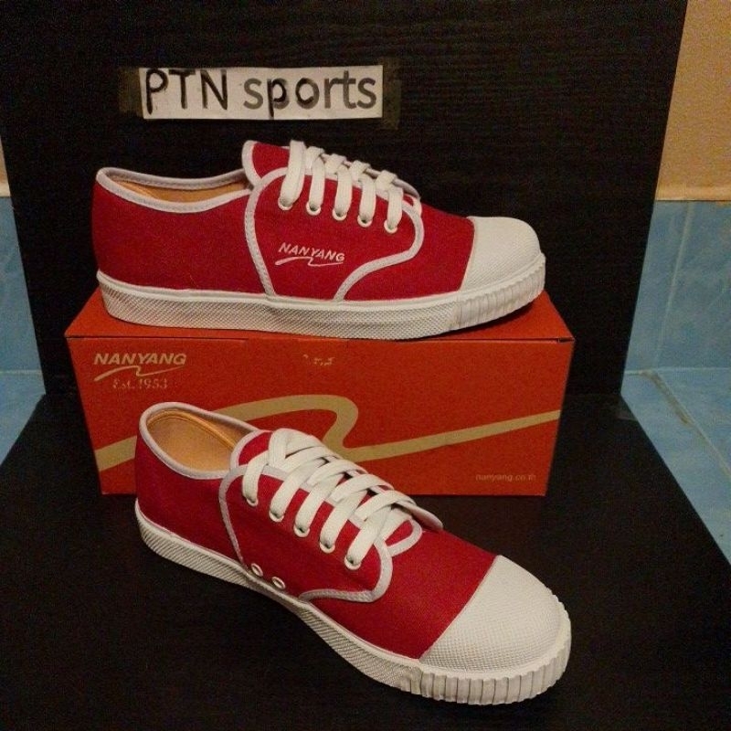 นันยางเพ้นท์สี สีแดง Nanyang Custom paint Red #sepak Takraw | Shopee ...