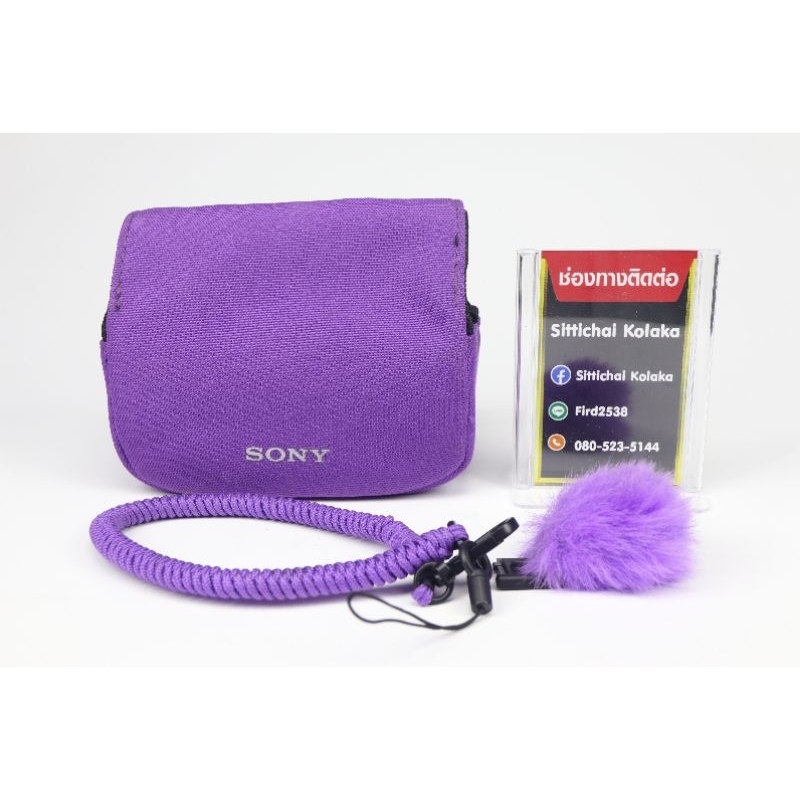 กระเป๋า Sony ZV-1 Limted Edition Windscreen Purple/Green (มือสอง) 📌 ...