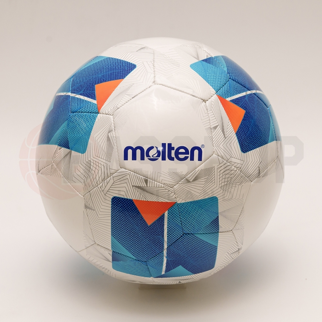 [สินค้า Molten แท้ 100%] ลูกฟุตบอลหนังเย็บ Molten F5N1000-BL เบอร์5 ...