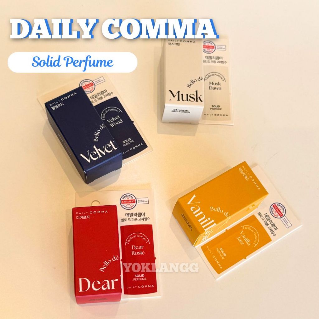 Daily comma solid perfume | Shopee Thailand
