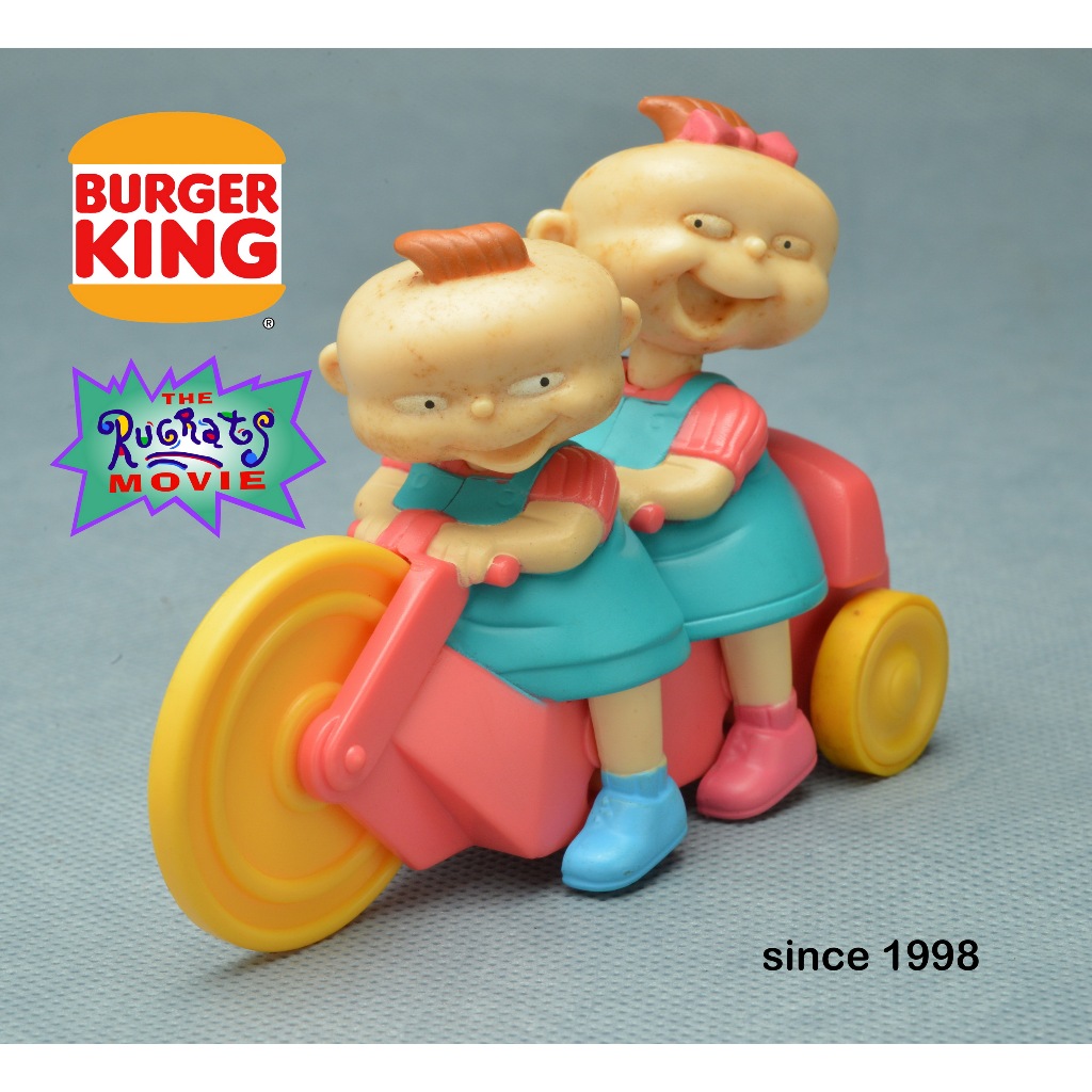 No.174 ของเล่น Fast Food Toy ของ Burger King 1998 ชุด Phil and Lil on ...