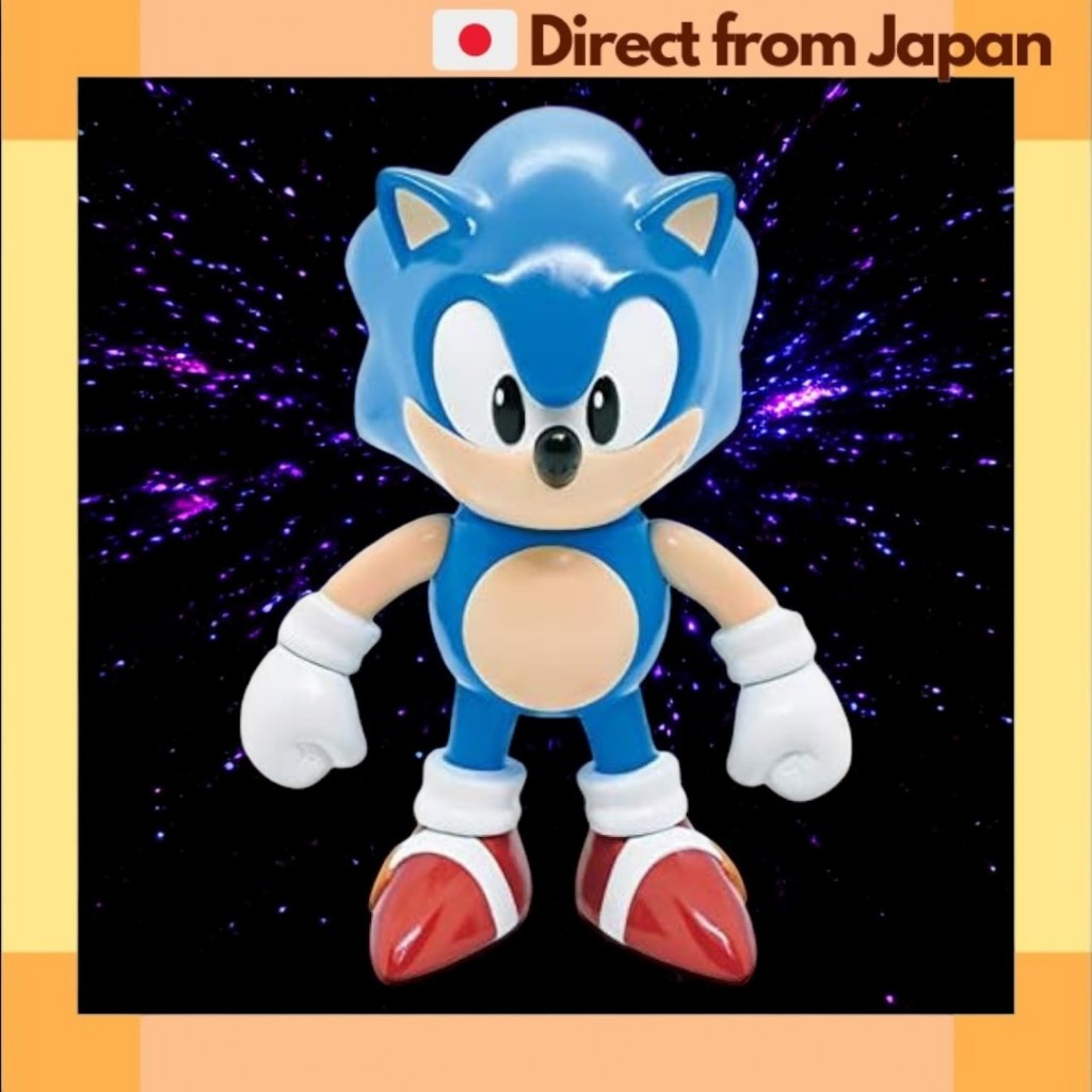 SOFVIPS Sonic the Hedgehog Soft Vinyl Painted Complete Figure Resale [จัดส่งญี่ปุ่น] | Shopee ...