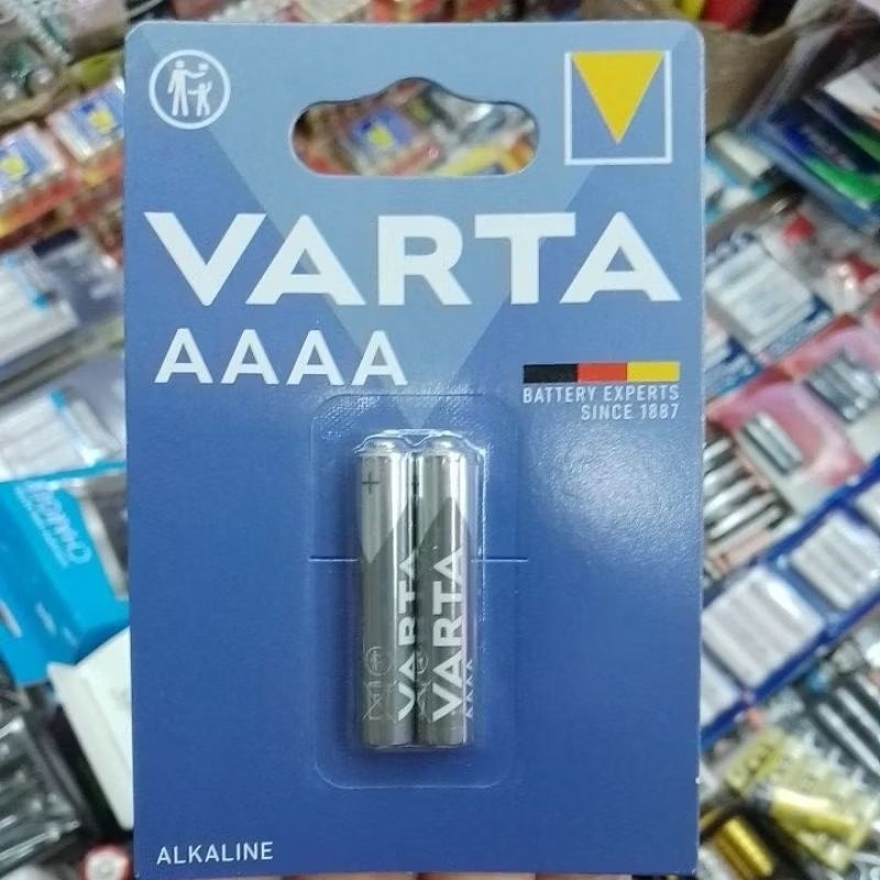 ถ่าน Varta AAAA (E96) อัลคาไลน์ 1.5V แพค2ก้อน ของใหม่ ของแท้ | Shopee ...