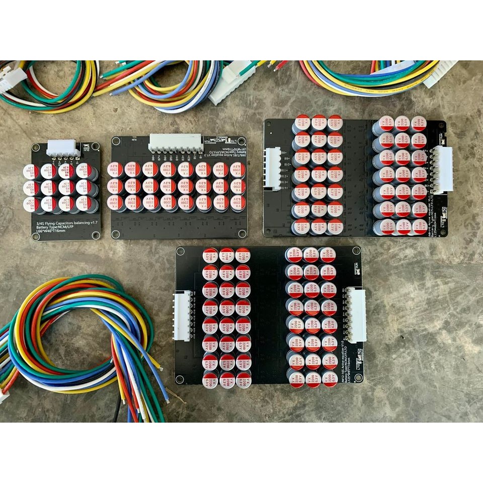 【COD】Active Balance LiFePo4 Li-ion NMC แอคทีฟ บาลานซ์ 3s 4s 7s 8s 12s ...