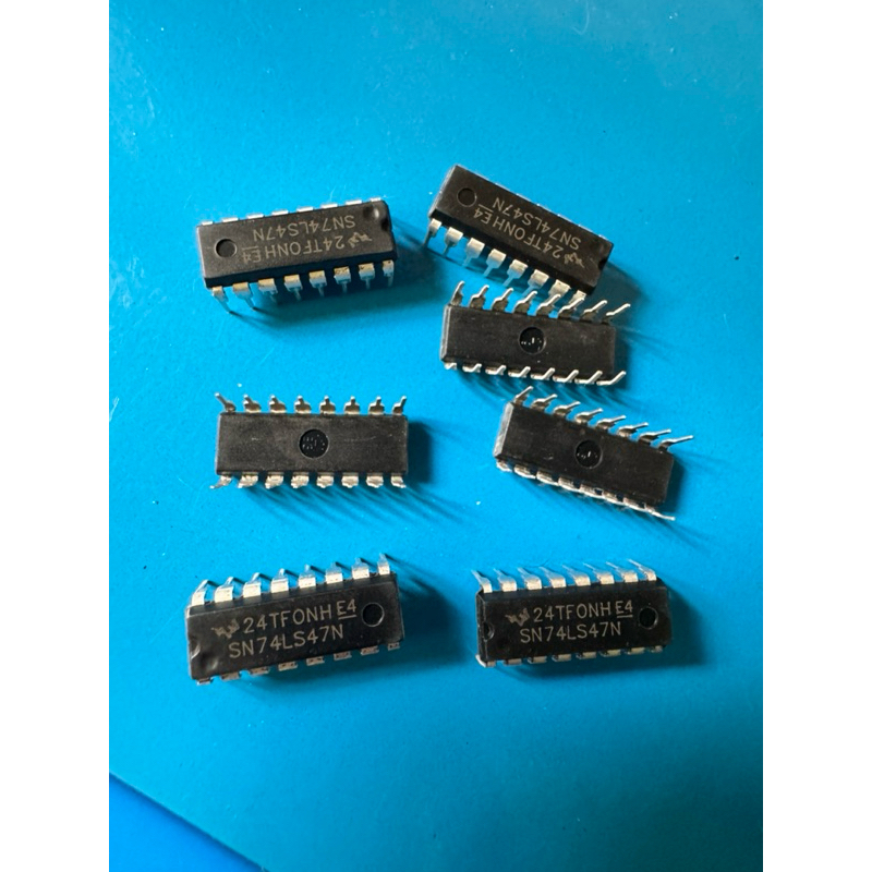 74LS47 BCD to 7-segment Decoder/Driver (Open Collector) | Shopee Thailand