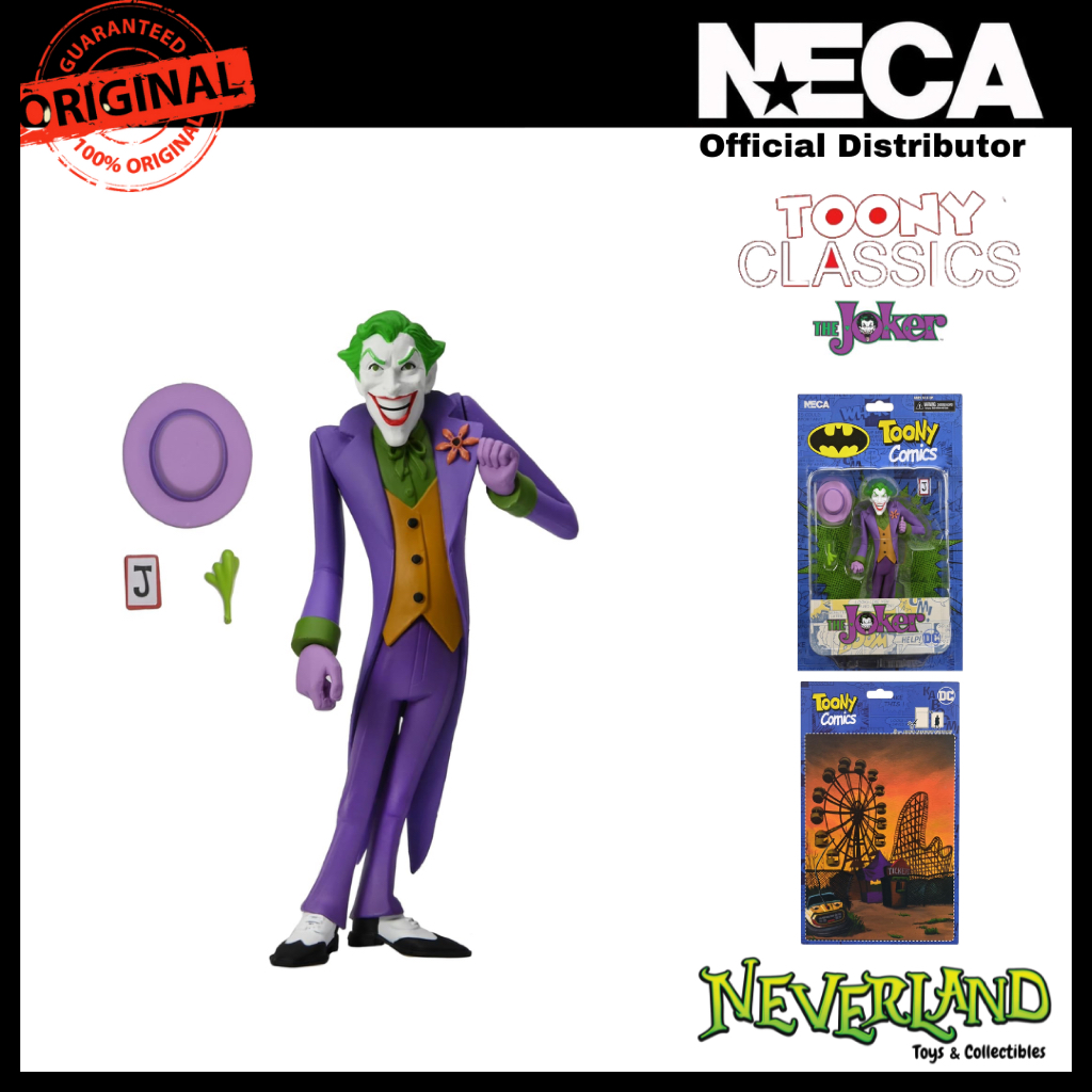 (NECA) Toony Classic DC Comic The Joker 6" Figure | Shopee Thailand