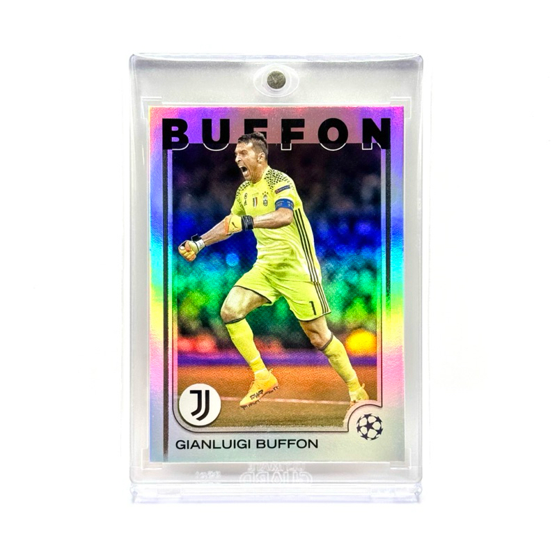 Topps UCC 24/25 Gianluigi Buffon Juventus Short Print Variations ...