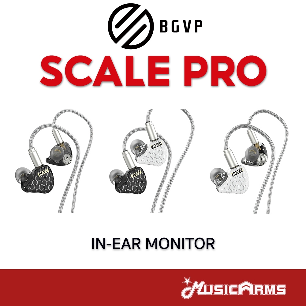 BGVP Scale Pro หูฟัง 2 ไดรเวอร์ 1BA+1DD หูฟังอินเอียร์ In-Ear Monitor ประกันศูนย์ 1 ปี | Shopee ...