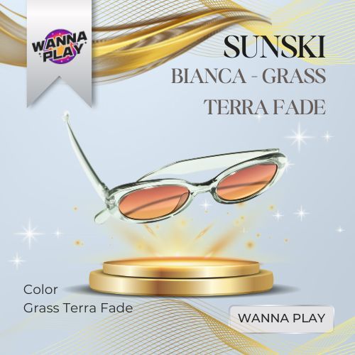 Sunski Bianca Grass Terra Fade แว่นกันแดดรักษ์โลก แบรนด์สินค้าคุณภาพจากอเมริกา ⭐ พร้อมส่งจากไทย ...