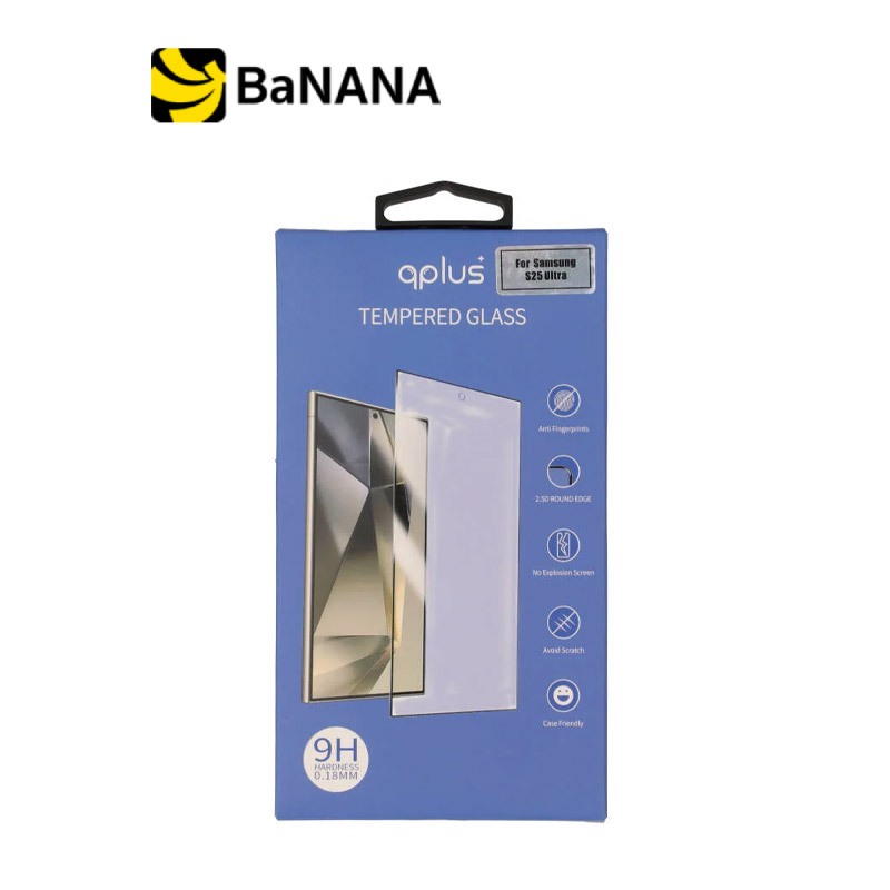 ฟิล์มกันรอย QPLUS TG Samsung Galaxy S25 Ultra Clear by Banana IT | Shopee Thailand