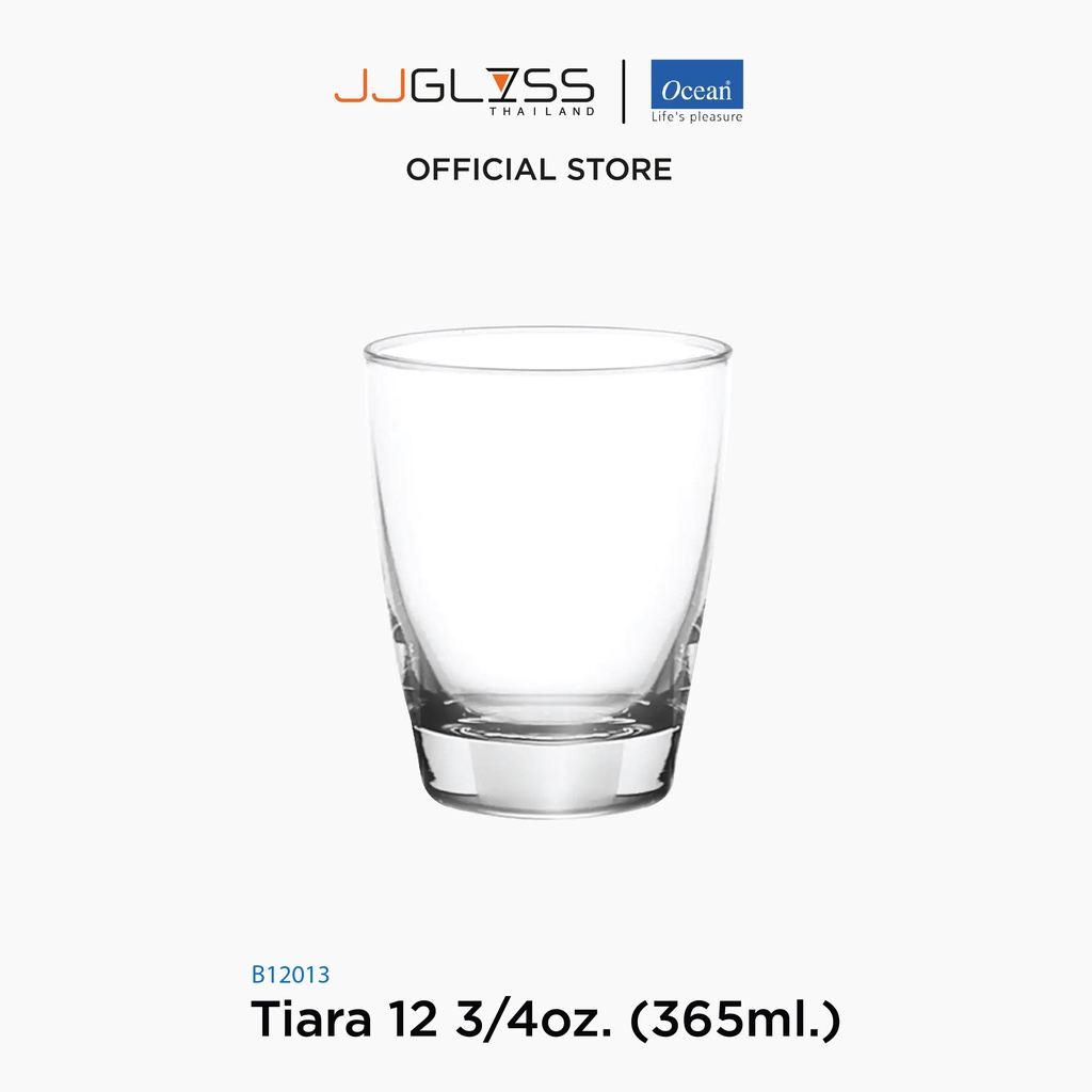 JJGLASS - (Ocean) B12013 Tiara 12 3/4oz. (365ml.) แก้วน้ำ แก้วเทียร่า แก้วโอเชี่ยน เหมาะสำหรับ ...
