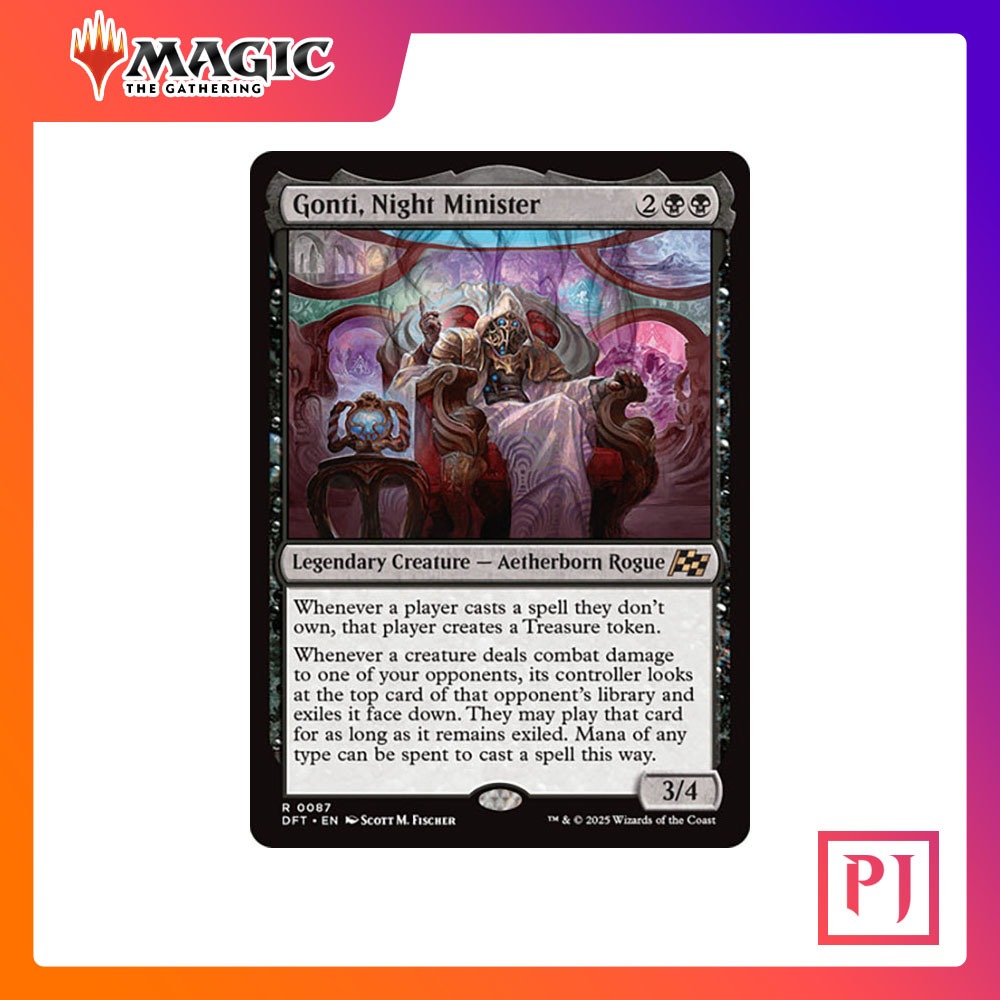 [MTG] Gonti, Night Minister [DFT] [BLACK] [RARE] [NORMAL] [ENG] (การ์ด ...