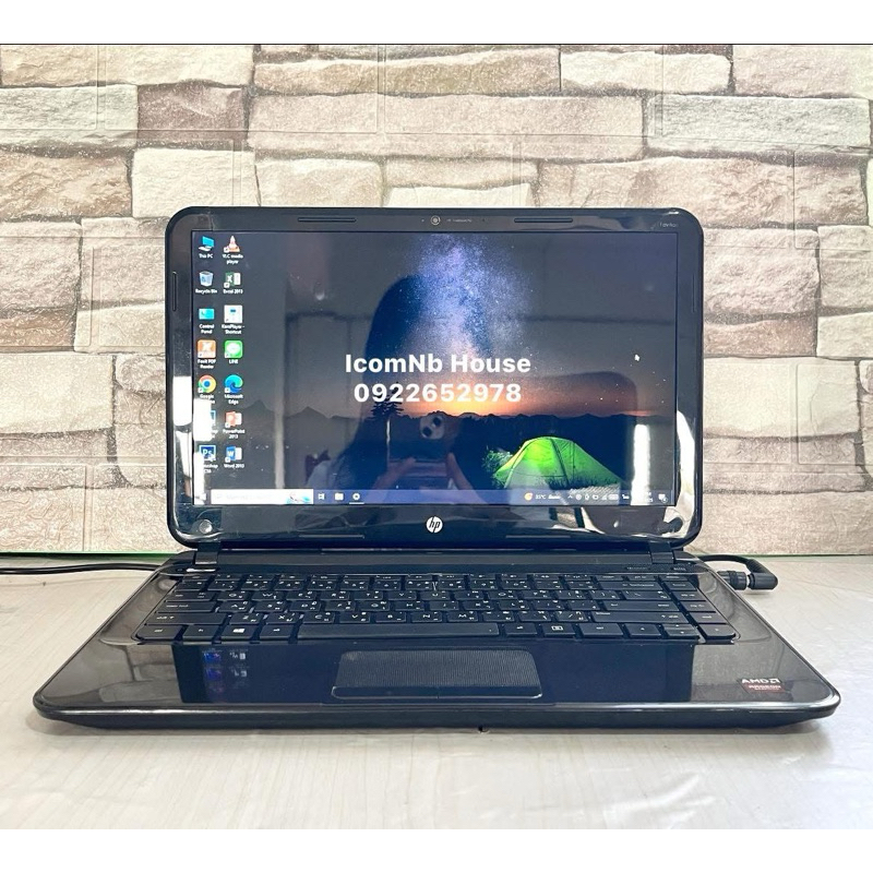 HP Pavilion Slim G4-b105AU Ram8gb SSD 120GB ใช้งานปกติ ลงวินโด้พร้อมใช้ ...