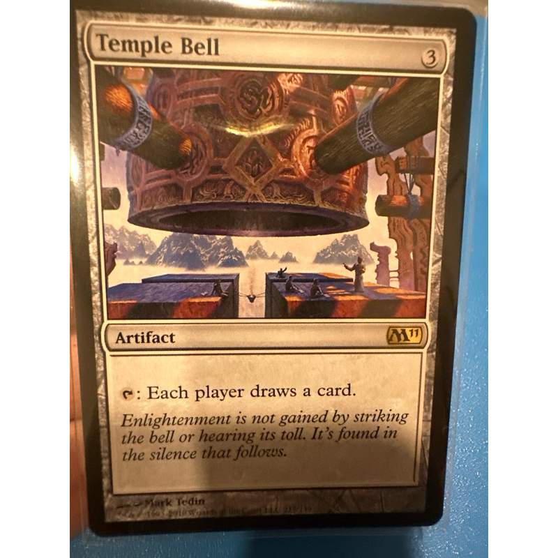 Temple Bell การ์ด Magic The Gathering ของแท้ MTG เลือกแบบ M11, C16 ...