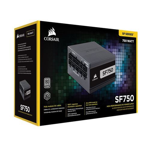 [มือ2] Corsair SF750 750Watt 80+ Platinum SFX ITX Power Supply พาวเวอร์ ...