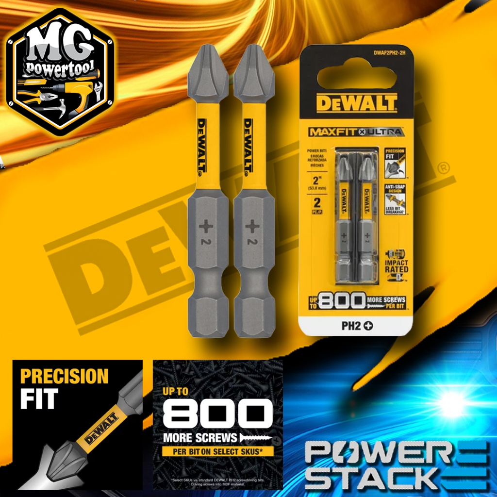 DEWALT DWAF2PH2,DWAF6PH2 ดอกไขควง GEN5 MAX FIT รุ่นใหม่ล่าสุด | Shopee ...
