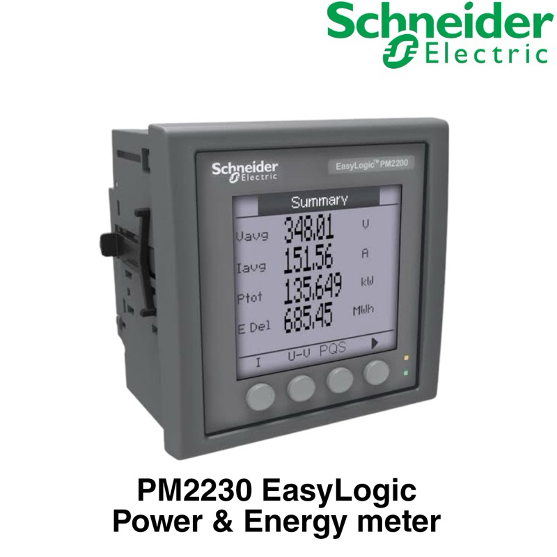 Schneider PM2230 พาวเวอร์มิเตอร์ EasyLogic Power & Energy meter ...