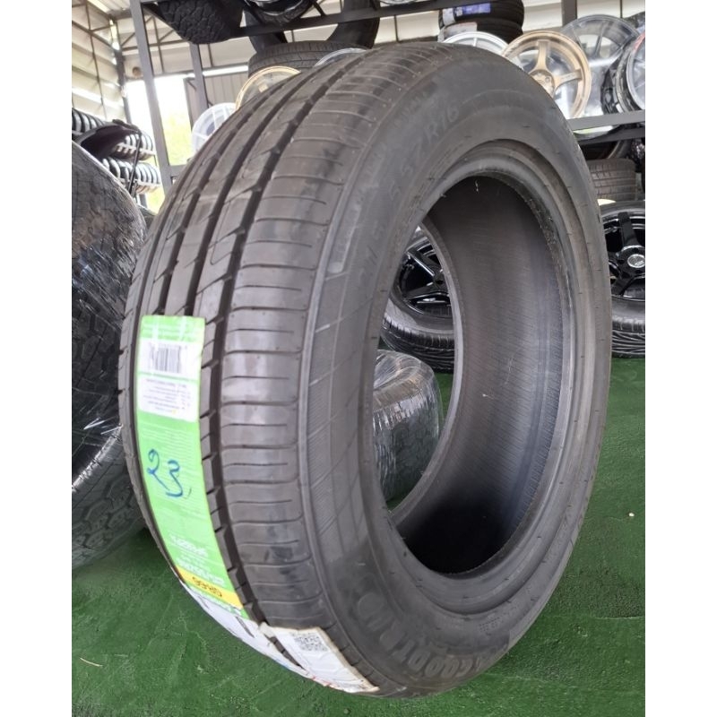 ยางรถยนต์ 215/55/16 ยางไทย ยี่ห้อ GOODTIRP TIRE รุ่นGR66 ปี2023 นุ่ม ...
