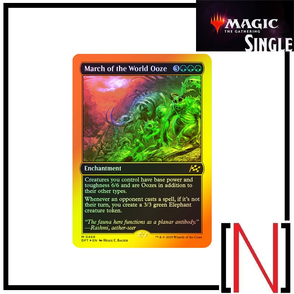 [MTG][Single][DFT] March of the World Ooze ระดับ Mythic รูปแบบ First Place [ภาษาอังกฤษ] | Shopee ...