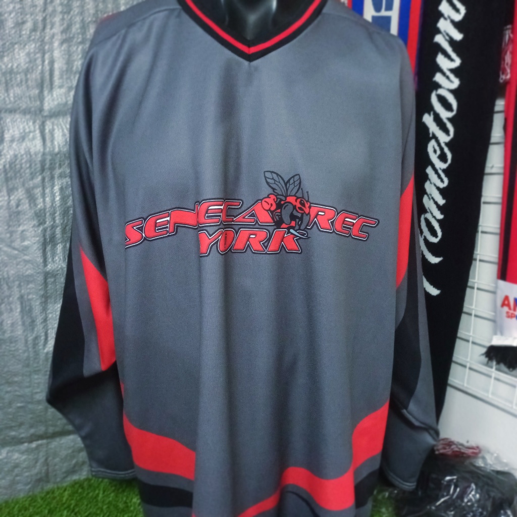 Seneca Sting ice hockey jersey size l read info เซเนกา สติง เสื้อฮ็อกก ...