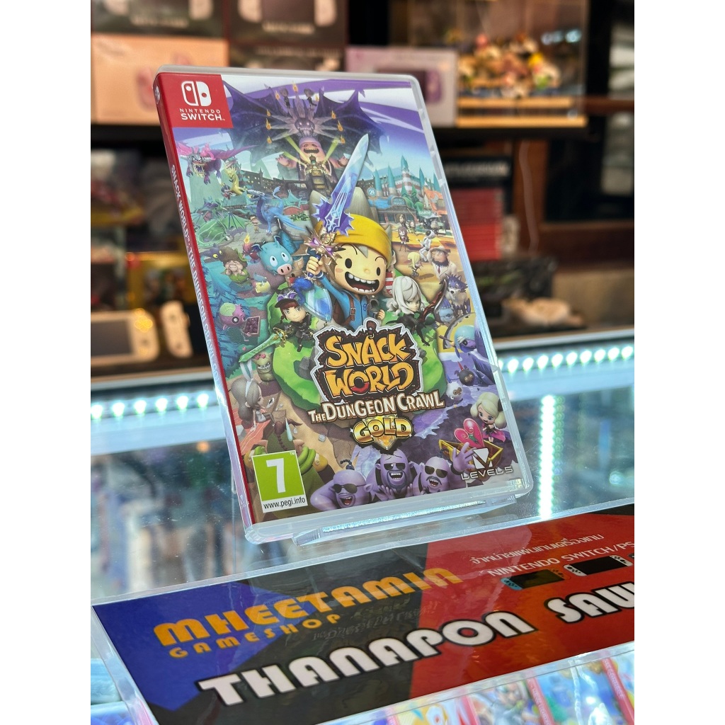 SNACK WORLD: THE DUNGEON CRAWL GOLD [Nintendo Switch] [EUR] [มือ2 ...