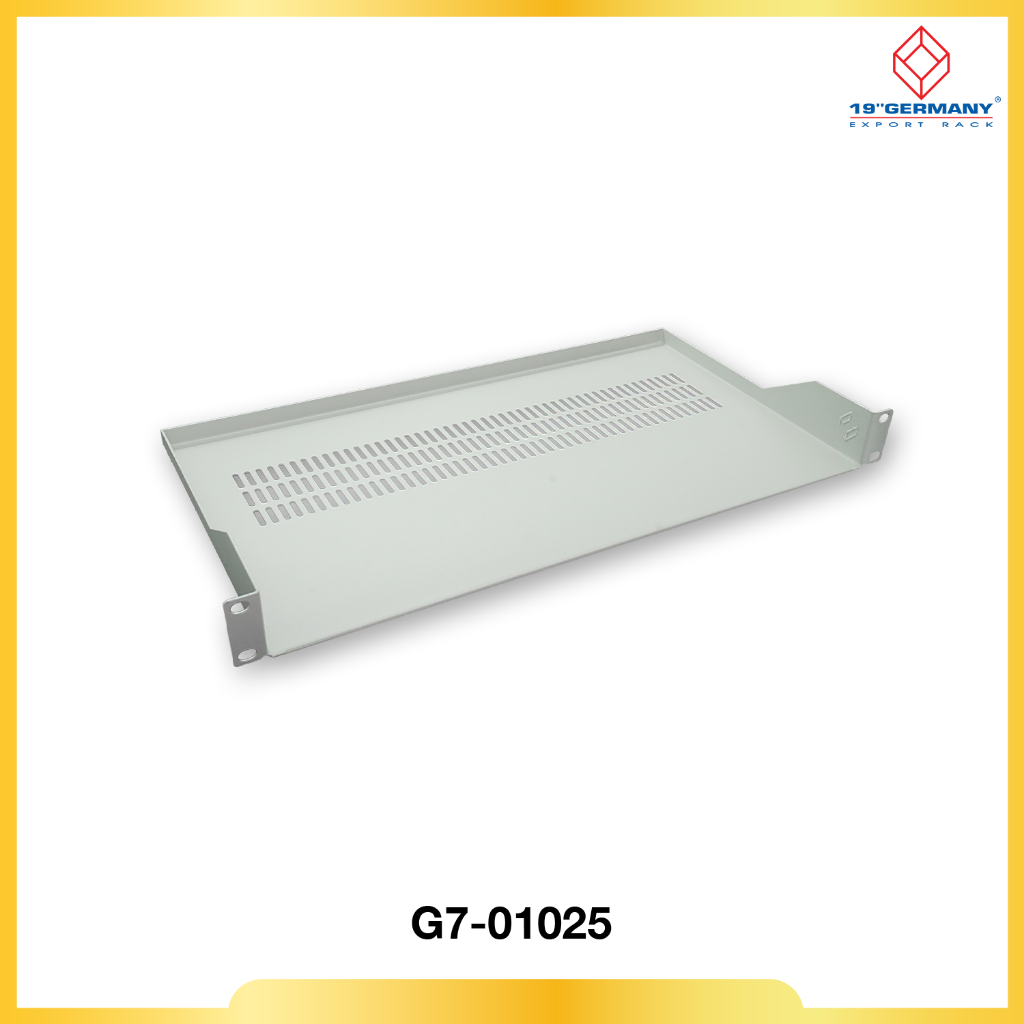 Germany FRONT PANEL FIX SHELF Deep 25 cm ถาดรองอุปกรณ์ลึกในตู้ RACK ...