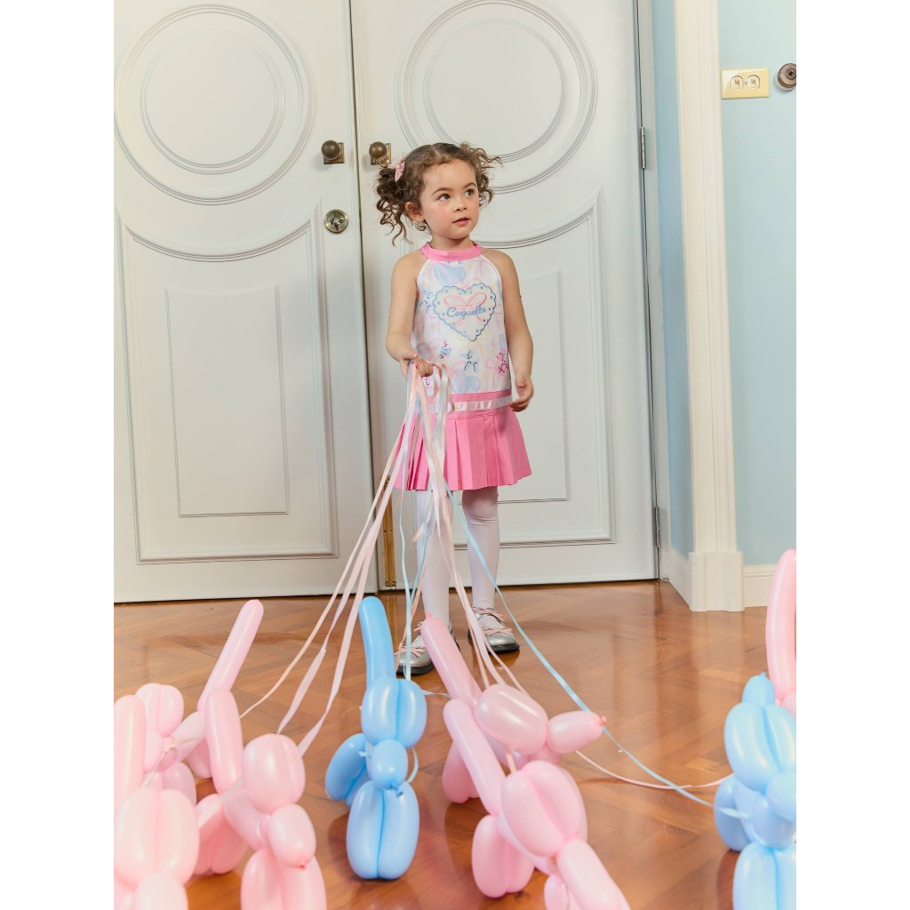 Tilly Milly ชุดเดรสชมพู Look 1 - Balloon Bliss Collection | Shopee Thailand