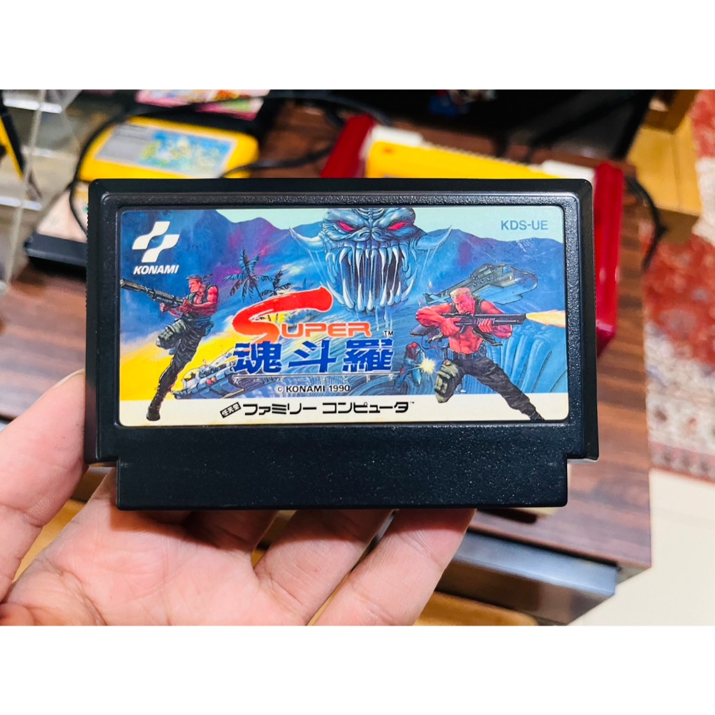 ตลับแท้ Famicom : Super Contra เกมส์ยิงในตำนานสภาพแจ่มๆใช้งานได้ปกติ ...