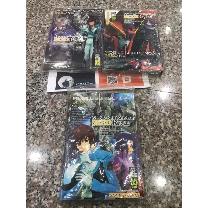 Mobile Suit Gundam seed Re เล่มที่ 1-3 มังงะมือ1 มีแต้มสัม | Shopee Thailand