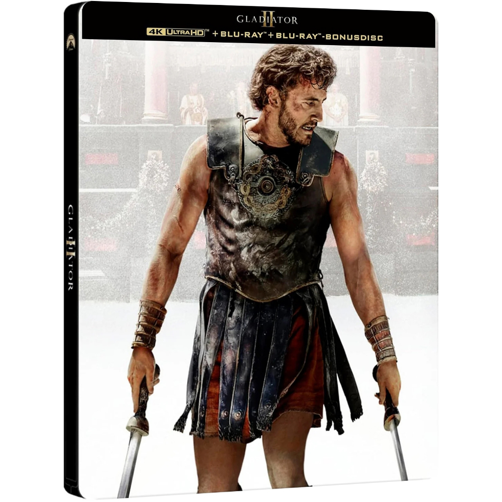 Gladiator II (SteelBook Limited Edition) Type.A [4K Ultra HD+Blu-ray ...