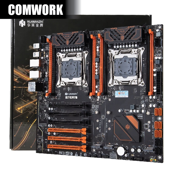 เมนบอร์ด HUANANZHI X99 F8D PLUS E-ATX LGA 2011-3 DUAL CPU WORKSTATION ...