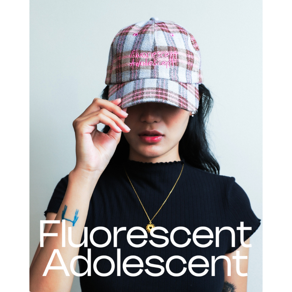 Super.5 - หมวก Fluorescent Adolescent Cap (สี Rose’ Sunset) | Shopee ...