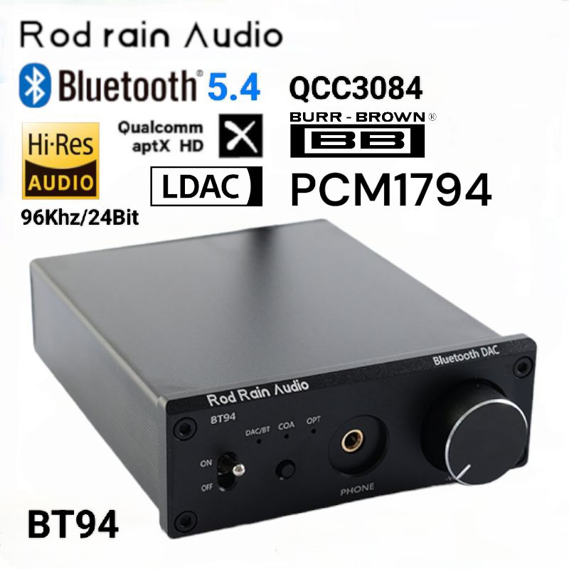 เครื่องรับสัญญาณบลูทูธคุณภาพสูงV5.4 รุ่นBT94 | Shopee Thailand