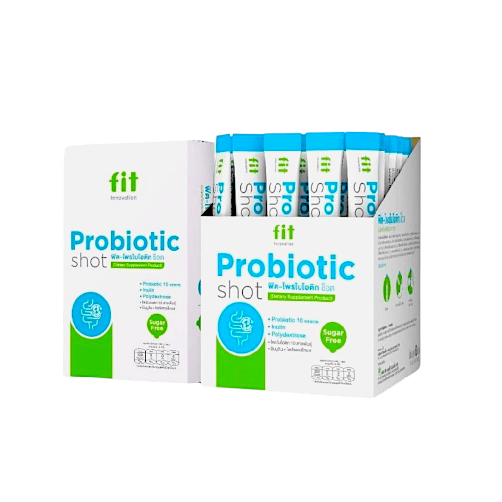 FIT PROBIOTIC SHOT 30ซอง ฟิต โพรไบโอติก ช็อต 8677 Exp.1/27 | Shopee ...