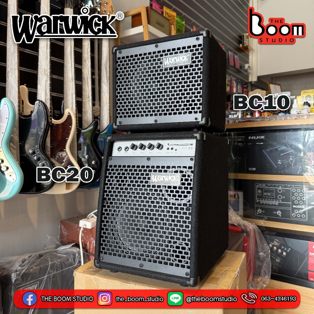ตู้แอมป์เบส Warwick BC Serie 10(10W.) / 20(20W.) | Shopee Thailand