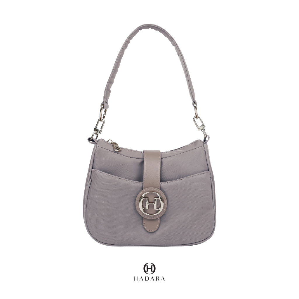 [ทักแชทรับโค้ดส่วนลดสูงสุด 2000] Hadara Prestige No.2 กระเป๋าสะพายข้าง วัสดุผ้าไนล่อน ช่องการใช้ ...