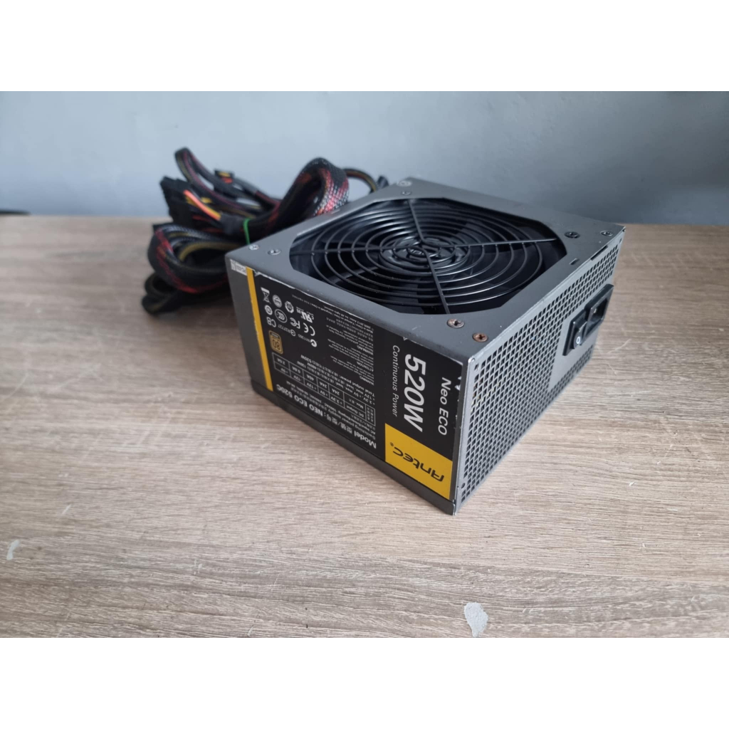 POWER SUPPLY (อุปกรณ์จ่ายไฟ) ANTEC NEO ECO 520C 520W (80+BRONZE ...
