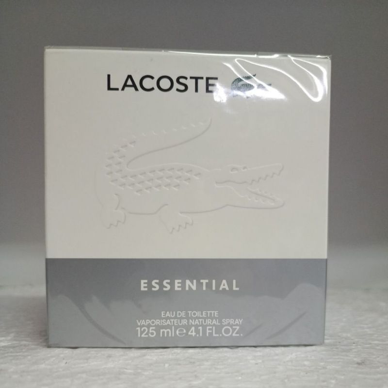Lacoste Essential 125 ml (พร้อมกล่อง) | Shopee Thailand