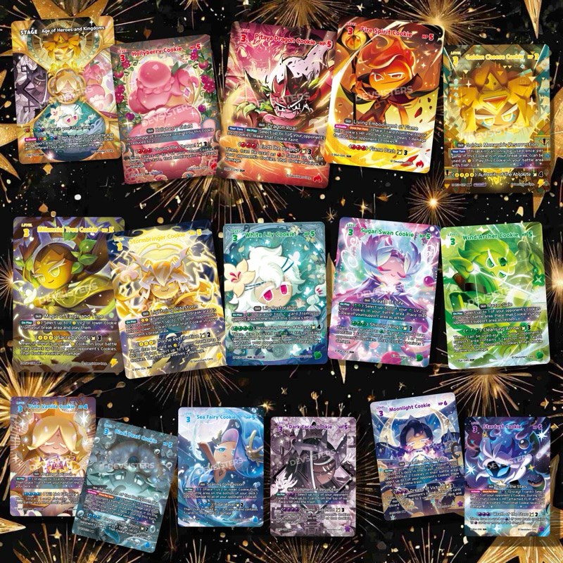 CookieRun ชุด Bs3-Bs4 ระดับ SUR ทุกสี ( Eng Ver. ) | Shopee Thailand