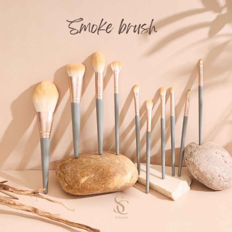 Scbrush Smoke Brush Set 10 Pieces | เซตแปรงแต่งหน้า Smoke 10 ชิ้น ขนหนา ...